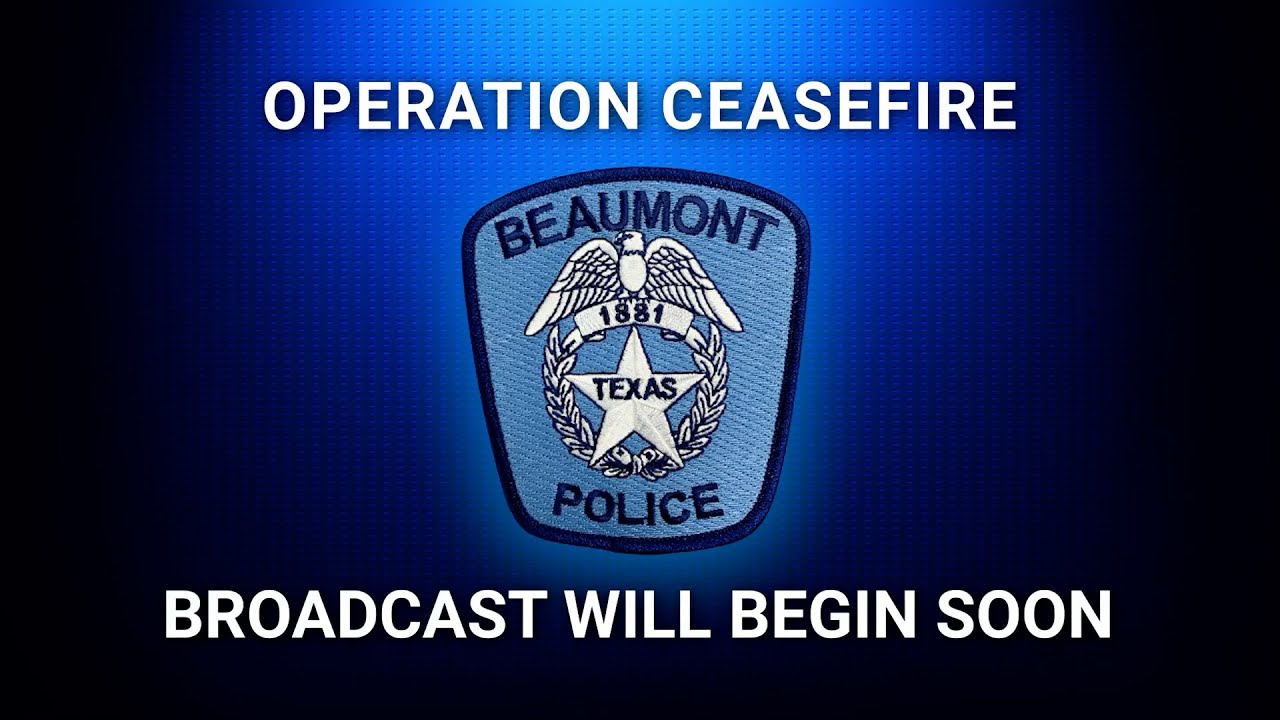 Operation Ceasefire Press Conference - YouTube