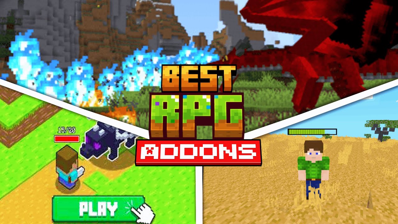 RPG Addons For Minecraft Bedrock 1.21! - YouTube