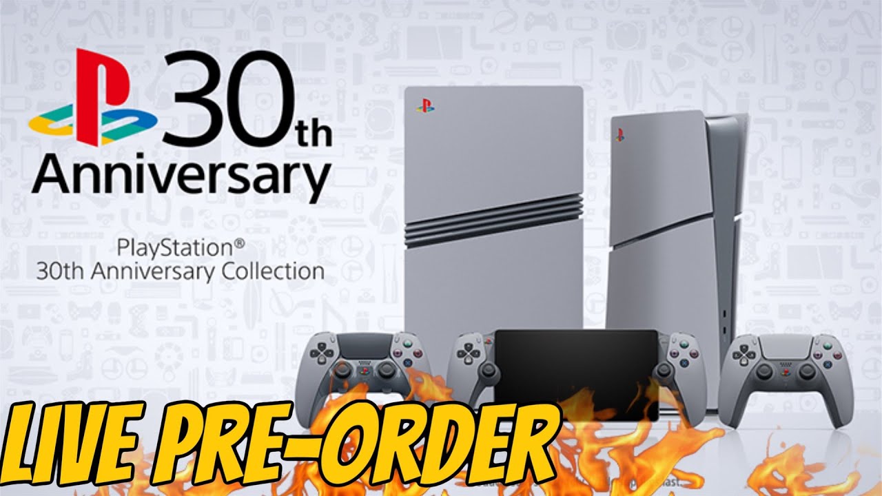 PS5 Pro 30th Anniversary Pre-Order PlayStation Direct Live (Scalpers ...