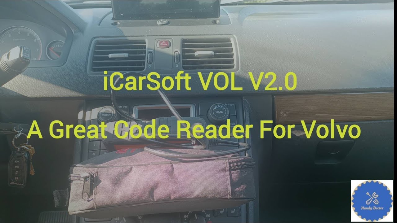 Great code reader for Volvo & Saab: iCarSoft VOL V2.0 - YouTube