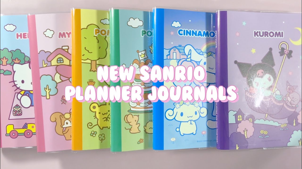 NEW Sanrio Planner Journals from Korea | Kawaii Aesthetic | Bullet ...