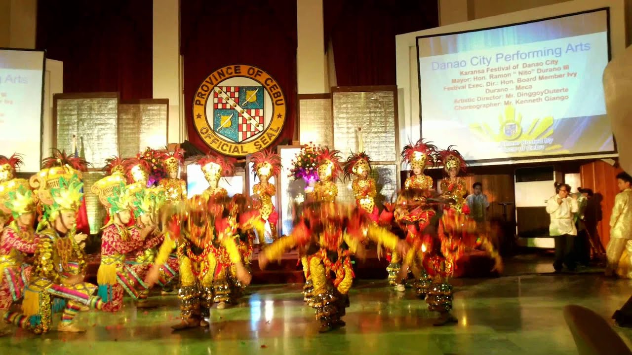 Amazing festival style dinner show in Cebu. - YouTube