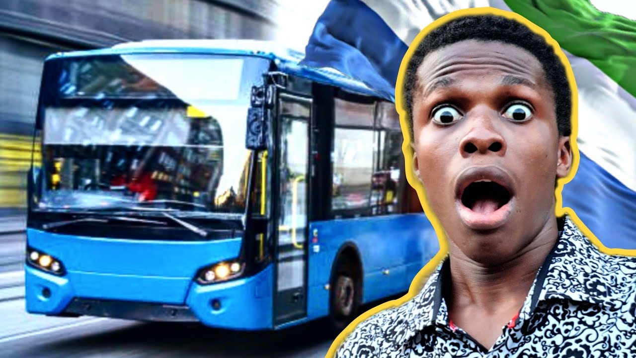 Waka Fine the Most Insane Bus Ride In Sierra Leone - YouTube