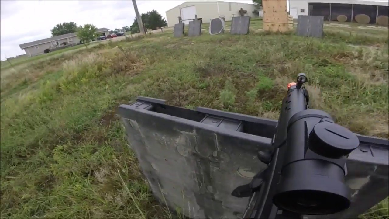 1st Battle on New Airsoft Field - YouTube