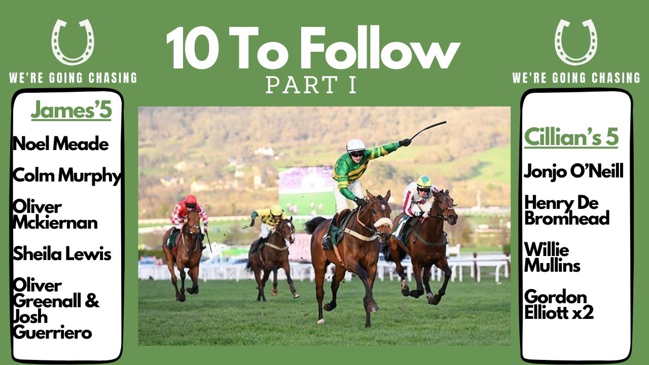 We're Going Chasing: 10 to Follow Part I - YouTube