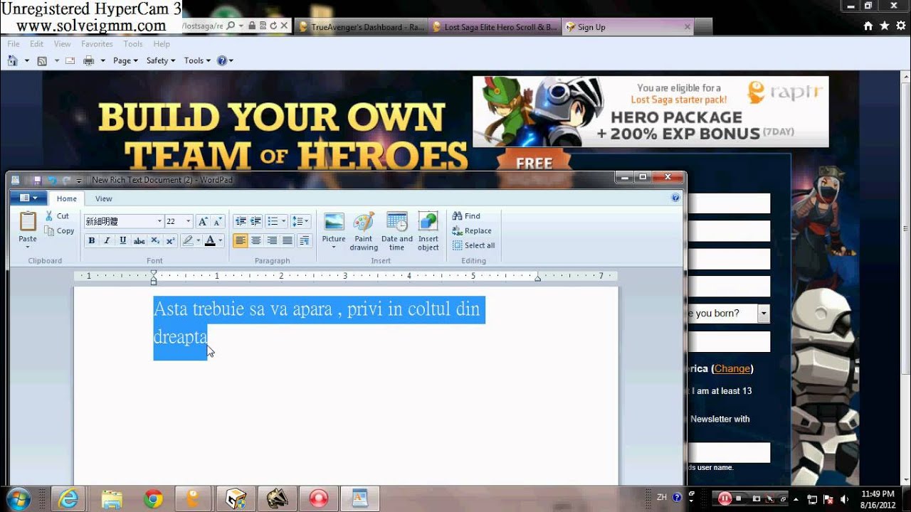 Raptr tutorial - YouTube