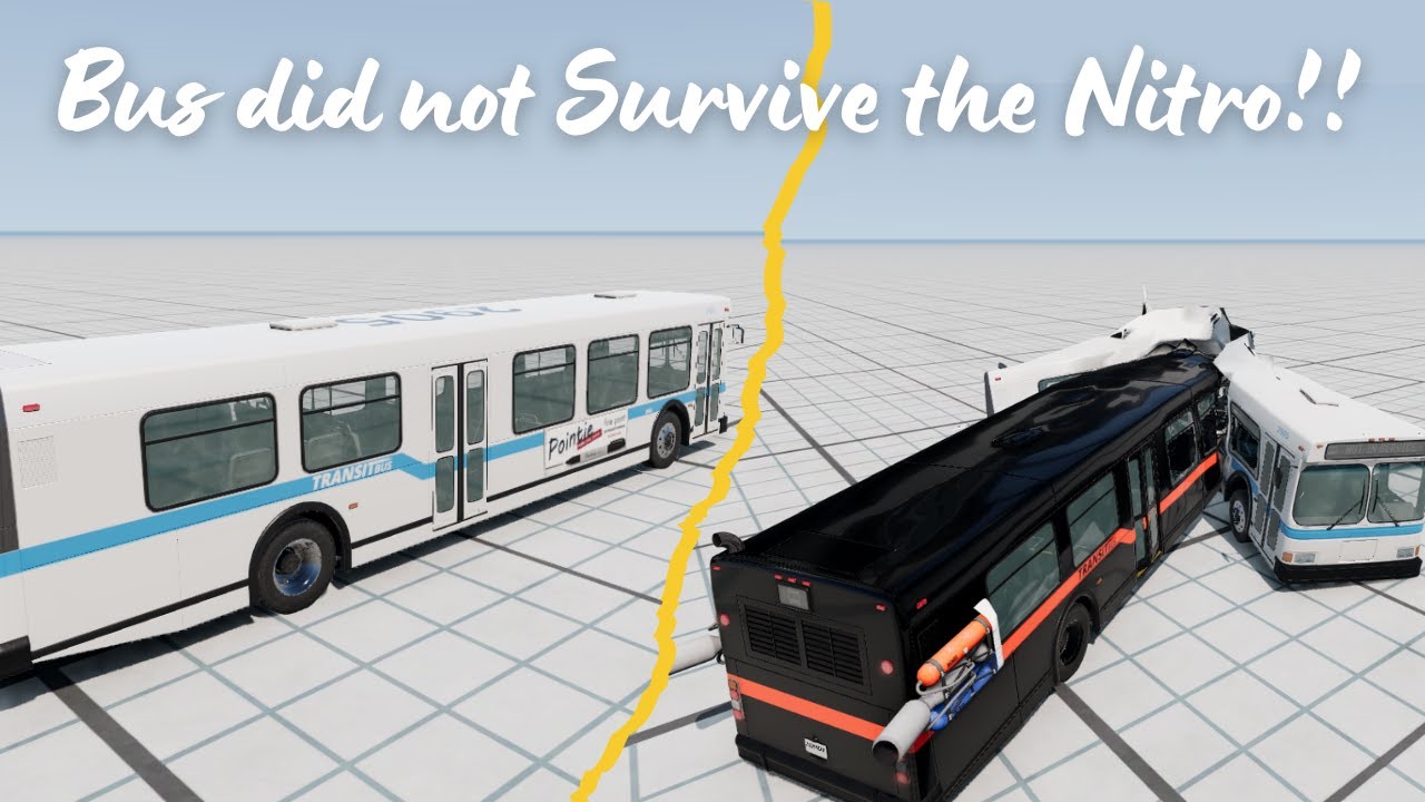 Bus vs Cars !! Who will win ? - YouTube