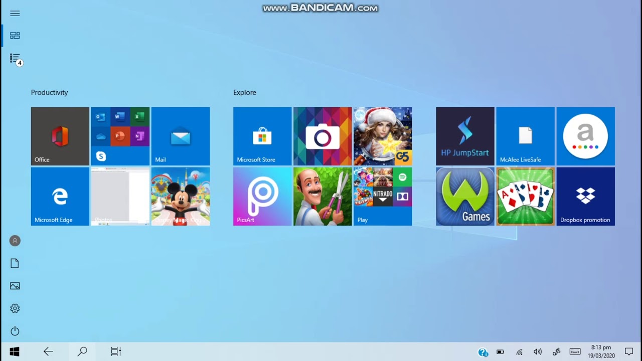 HOW TO USE TABLET MODE ON WINDOWS 10 - YouTube