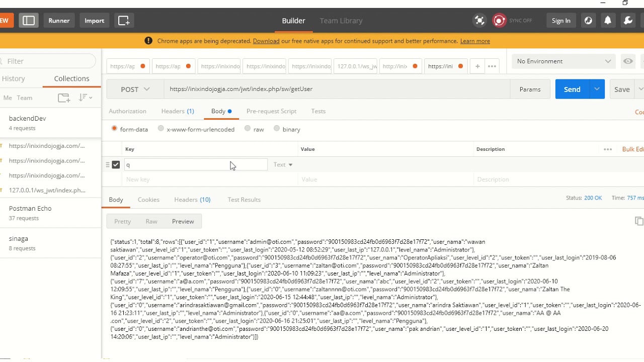 Send Token Via Bearer Authentication Youtube