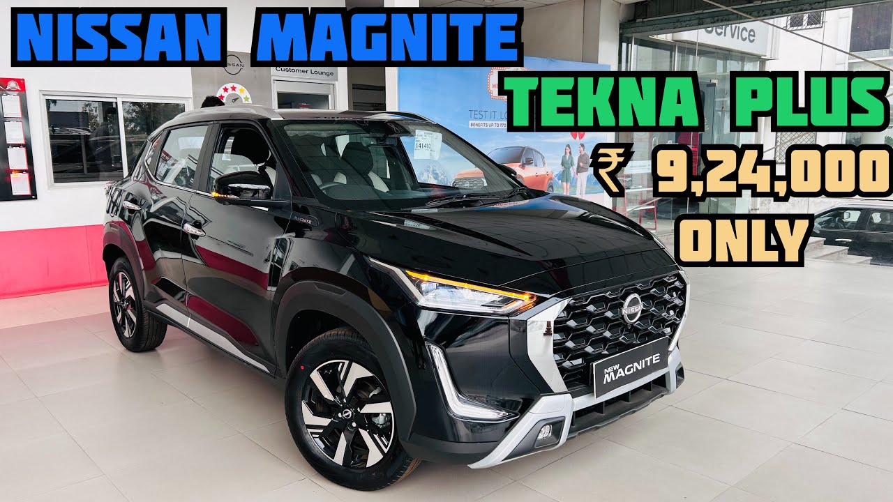 New Nissan Magnite 2025 Tekna Plus Top Model @9.24 Lakh Only | Features ...