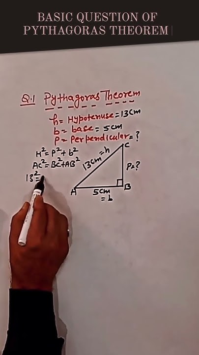 HOW TO LEARN PYTHAGORAS THEOREM #viral #maths #maths#mathstricks #tricks #highschoolteacher # ...