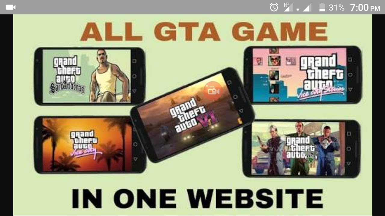 How to download GTA games for free/with website link - YouTube
