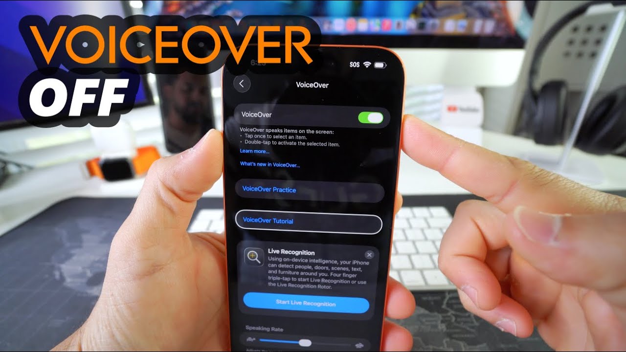 How to Disable / Turn OFF VoiceOver on a Apple iPhone 17 Pro - YouTube