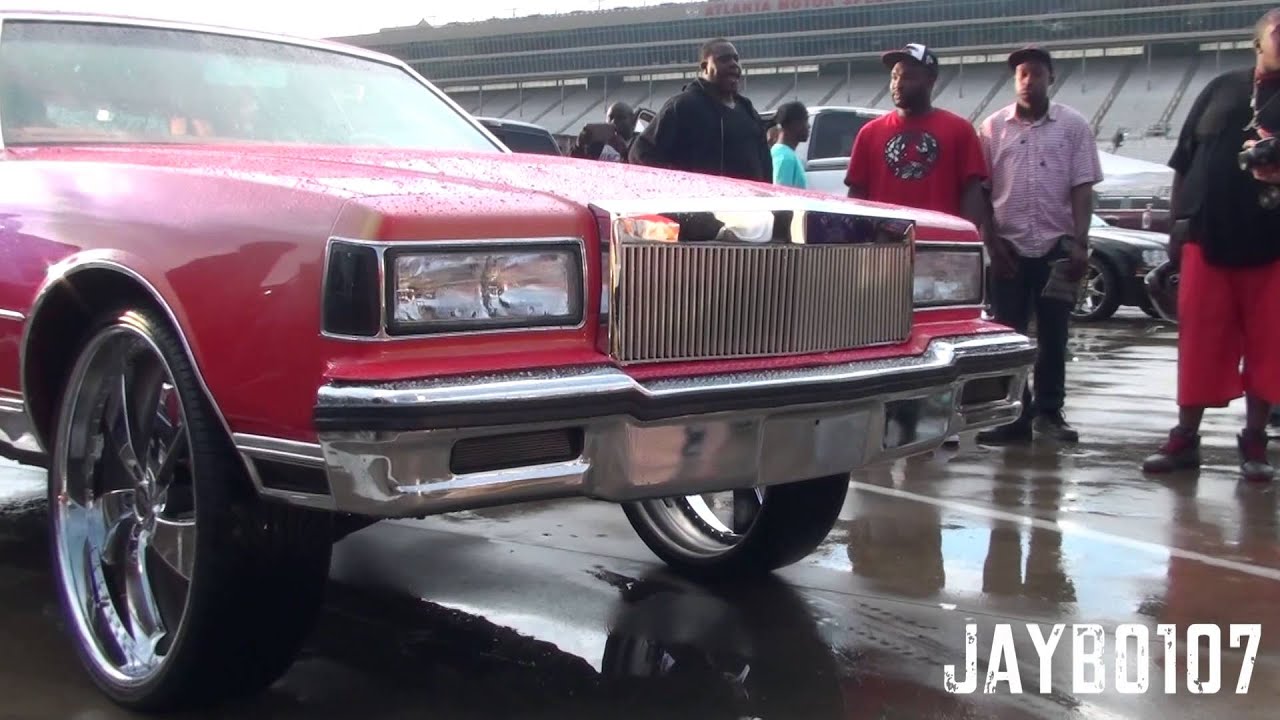 Outrageous Orange LS Box Chevy on 26" Amani forged Delo wheels - YouTube