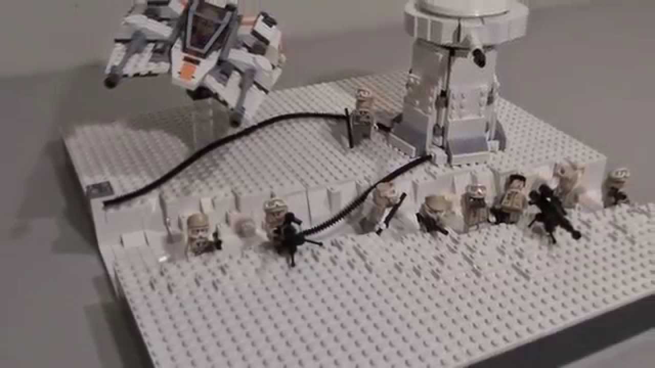LEGO Battle of Hoth Mini MOC - YouTube