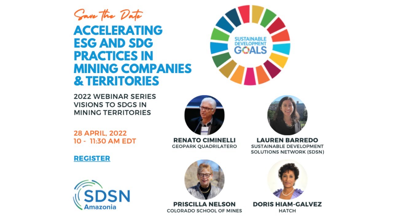 Accelerating ESG and SDG Practices in Mining Companies and Territories ...