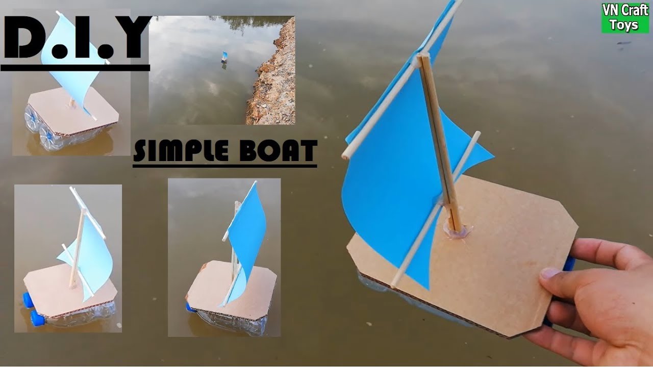 HOW TO MAKE A SHIP FROM CARDBORAD - YouTube