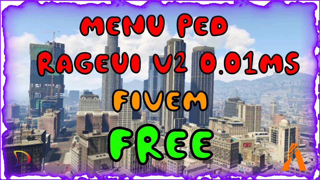 [Fivem] [RageUI V2] PED MENU FACILEMENT ET FULL CONFIGURABLE 0.01ms - YouTube