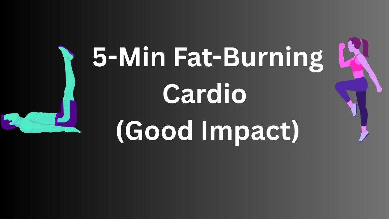 5-Minute Fat-Burning Cardio Workout - YouTube