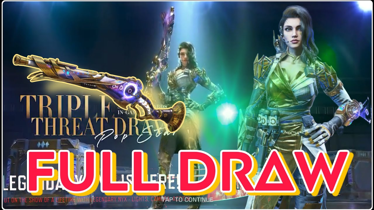 NEW LEGENDARY NYX CHARACTER & LEGENDARY HS0405 #luckydraw #hindi #draw ...