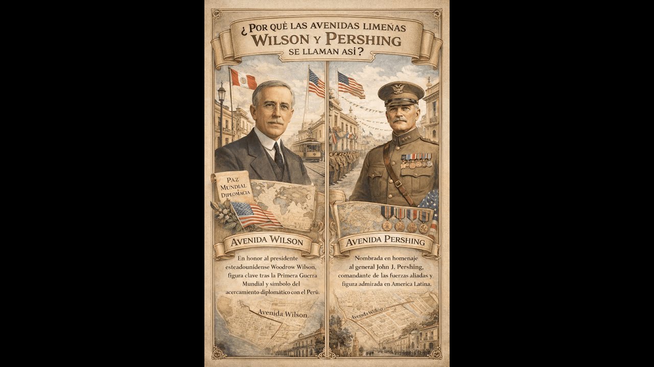 ¿Por que se llaman Wilson y Pershing a las avenidas que recorremos ...