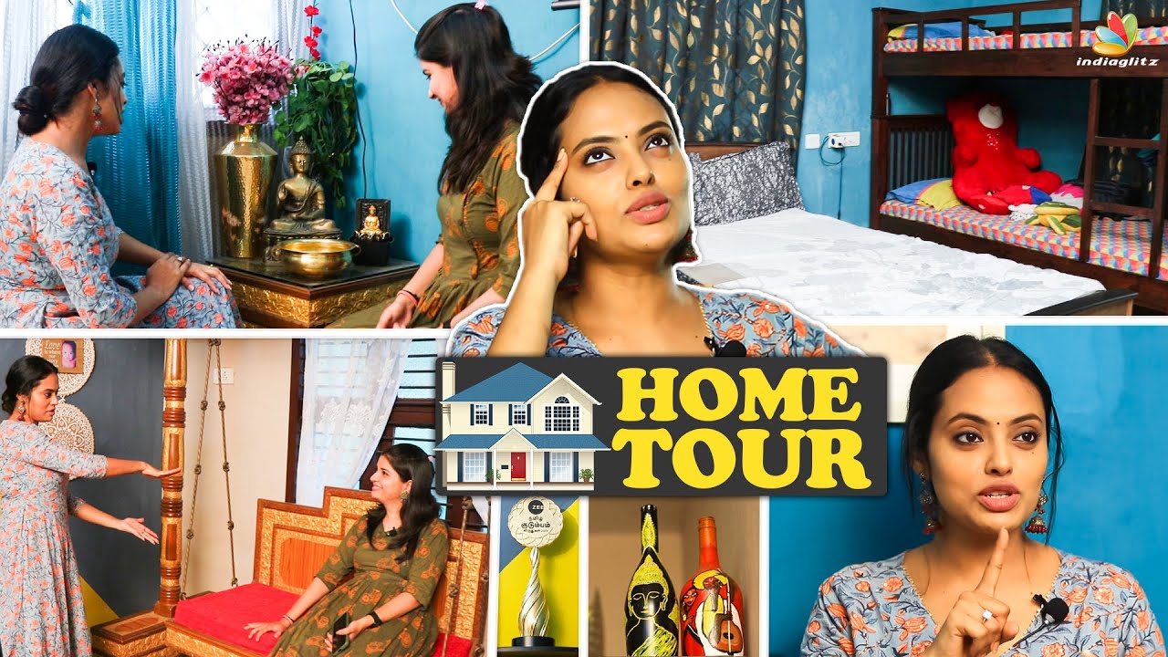 Home Tour with Actress Yamuna Chinnadurai | Yaaradi Nee Mohini, Apoorva ...