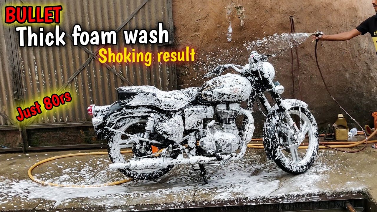 Bullet foam wash || amazing results || - YouTube