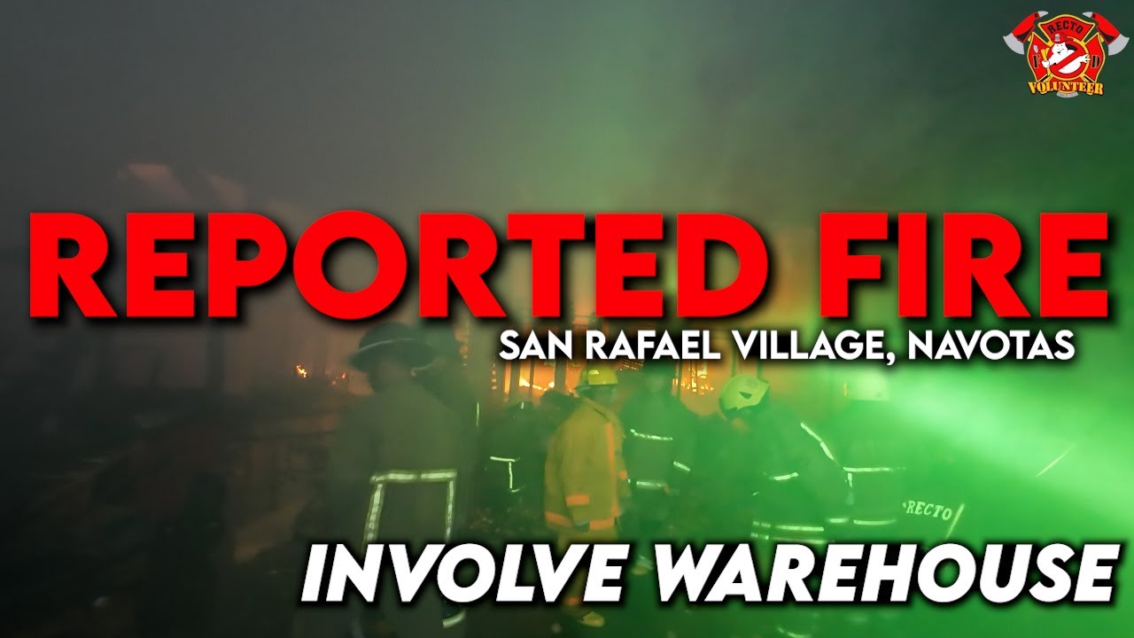 Reported Fire at San Rafael Navotas. - YouTube