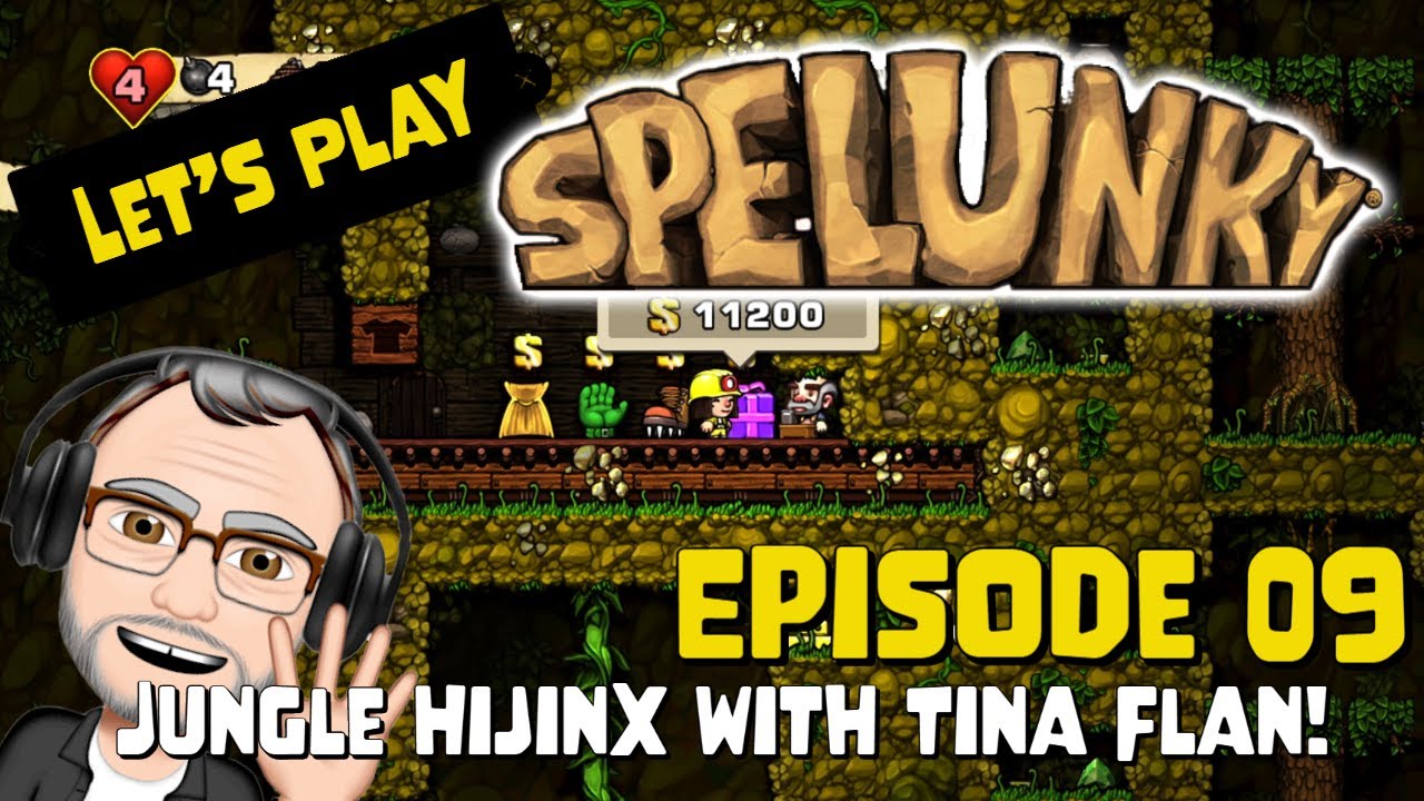 Spelunky - Mellow Let's Play, Ep 09: Jungle Hijinx with Tina Flan ...