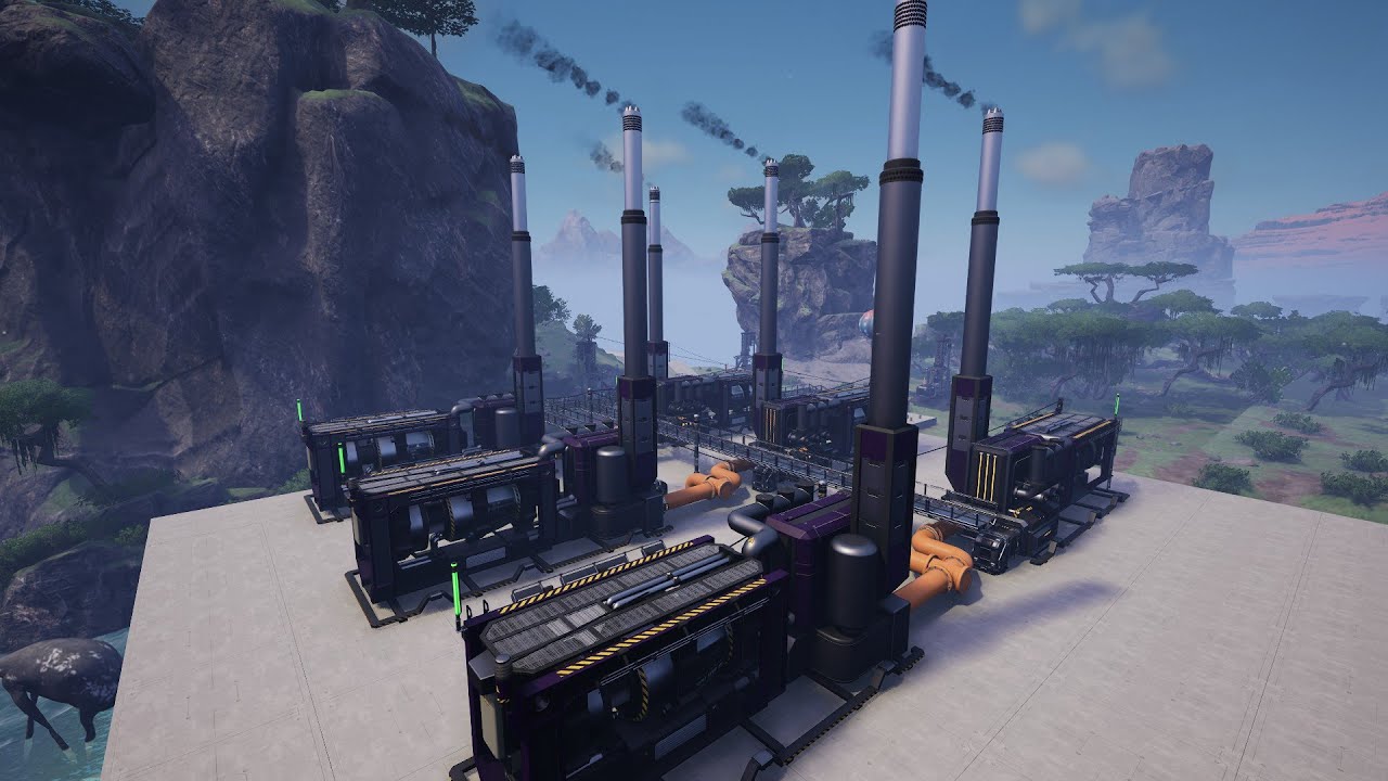 Satisfactory Built Coal Power and Caterium Factory | Episode 2 and 3 in ...
