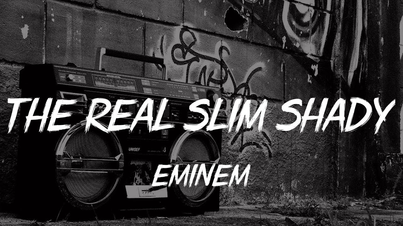 The Real Slim Shady Album Cover