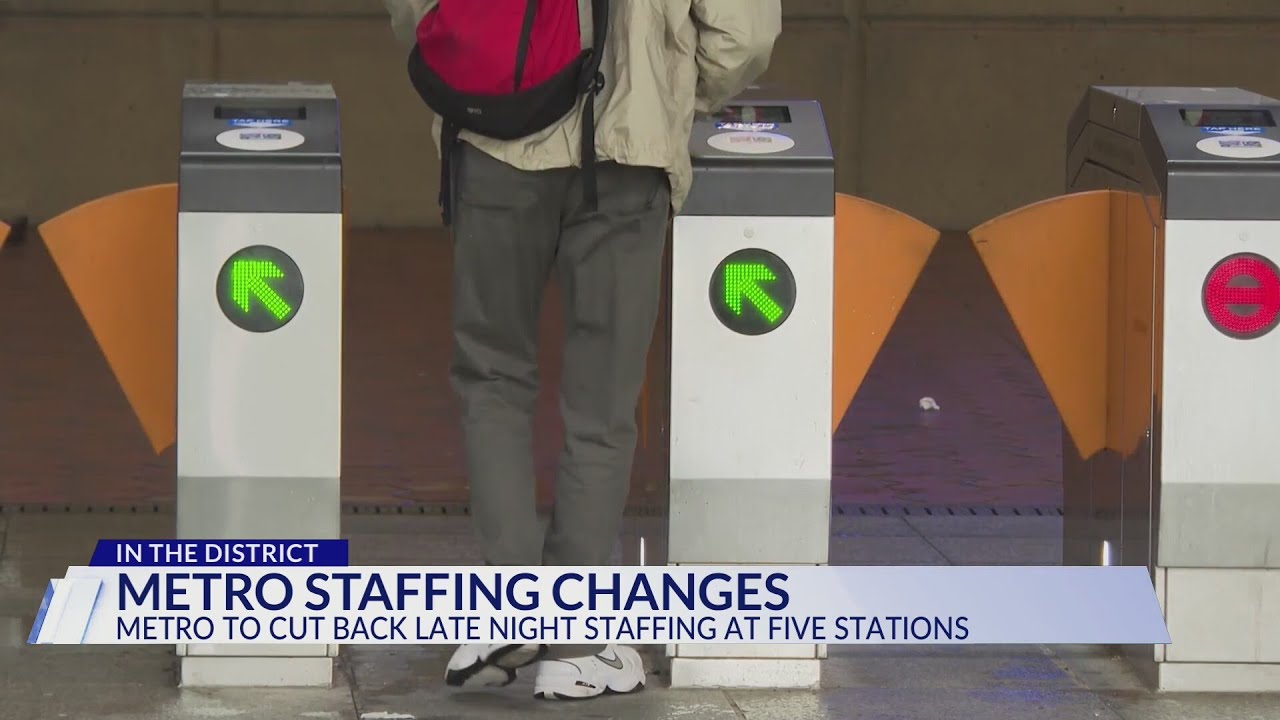 Metro staffing changes - YouTube