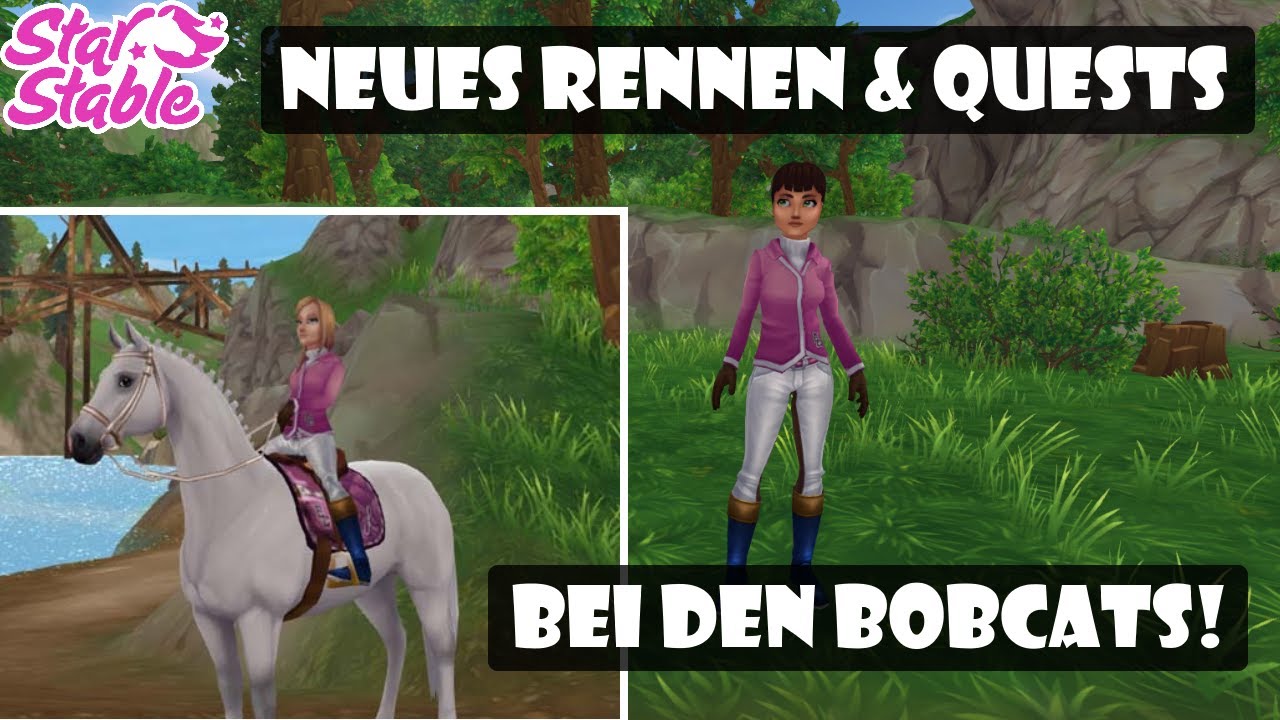 Neue Quest & Rennen mit den Bobcats! | Star Stable Online [SSO Update ...
