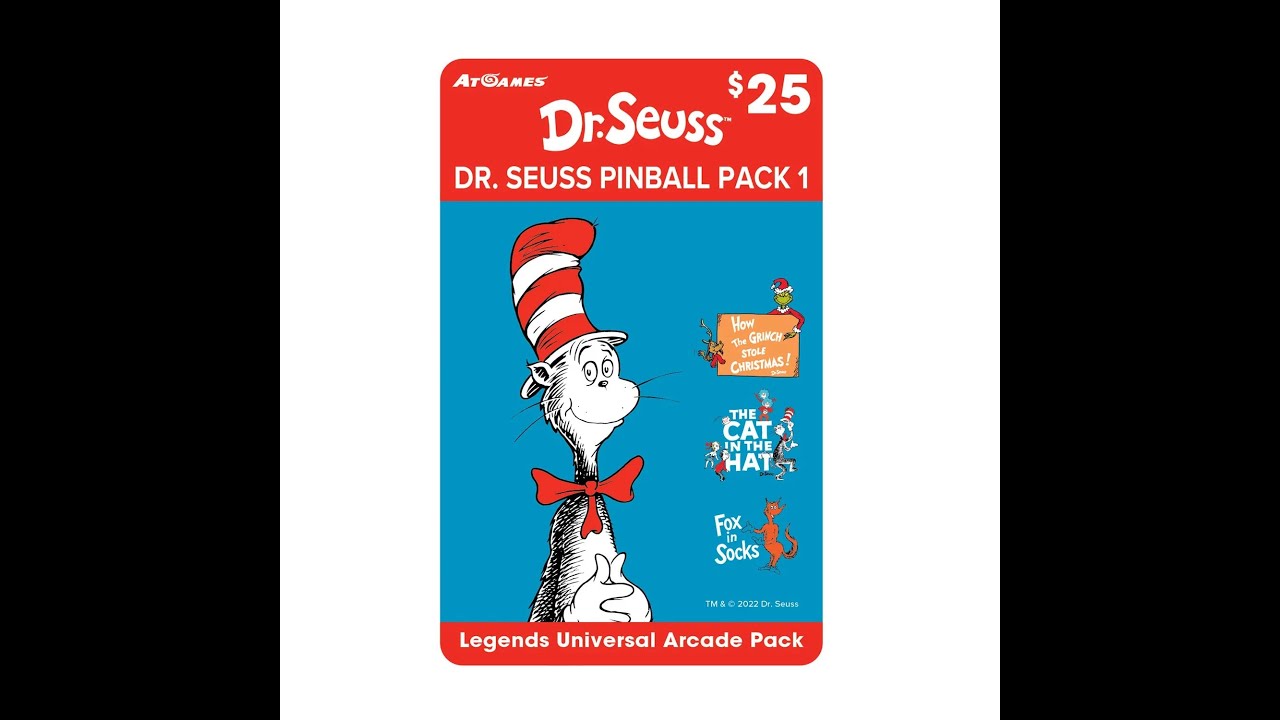 Playing AtGames Legends Pinball New Dr. Seuss Pack 1 - YouTube