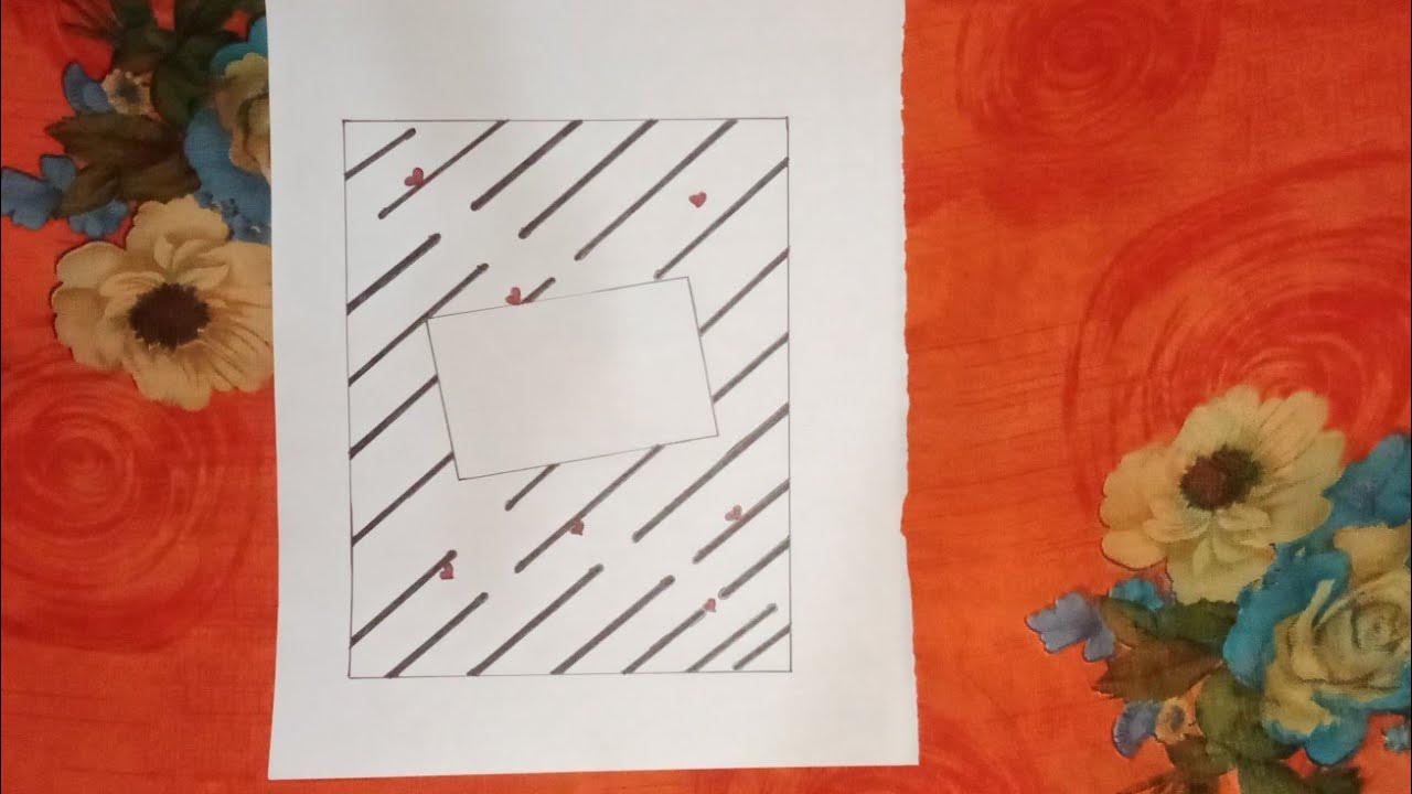 cover page drawing 🖤 assignment front page design project work designs ...