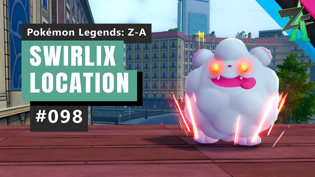 How to Get Alpha Swirlix in Pokémon Legends Z-A - YouTube