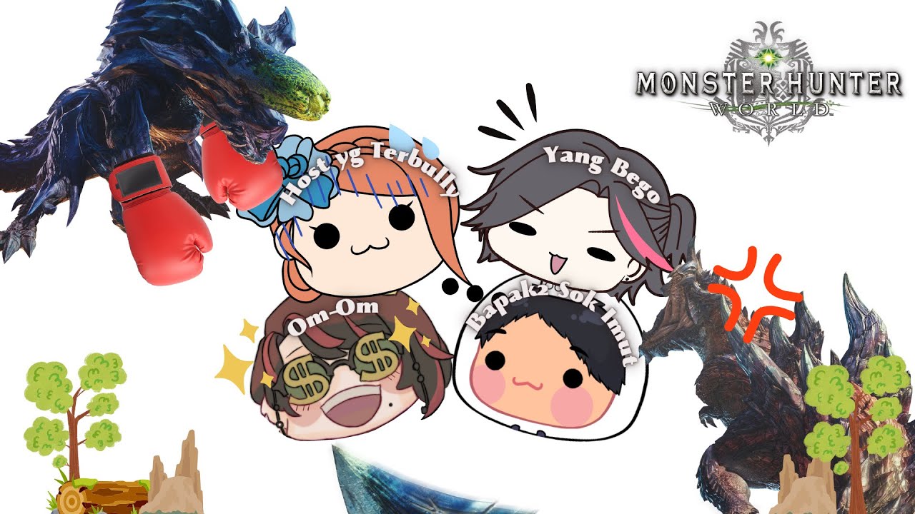 Vtuber Ini Salah Pilih Temen Koleb Monter Hunter World 【AOI ID ...