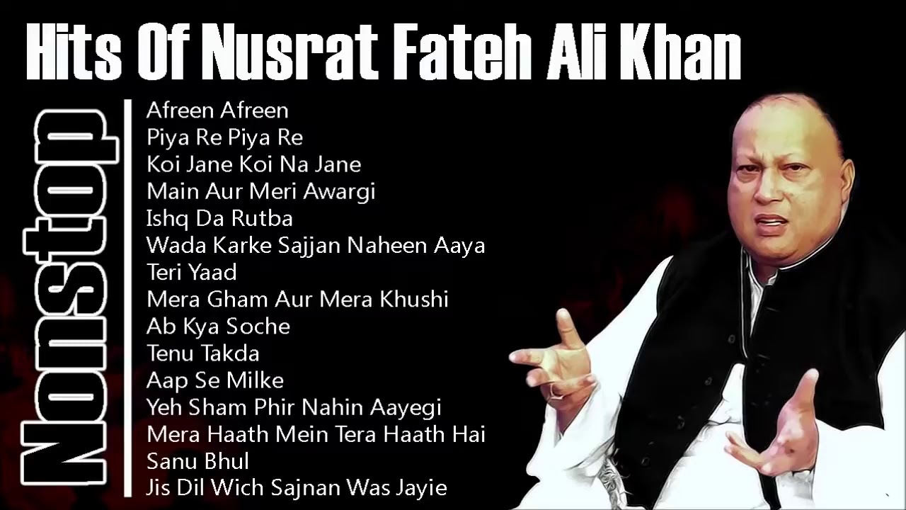 Nonstop Hits Of "Nusrat Fateh Ali Khan Songs" Golden Collection | Audio ...