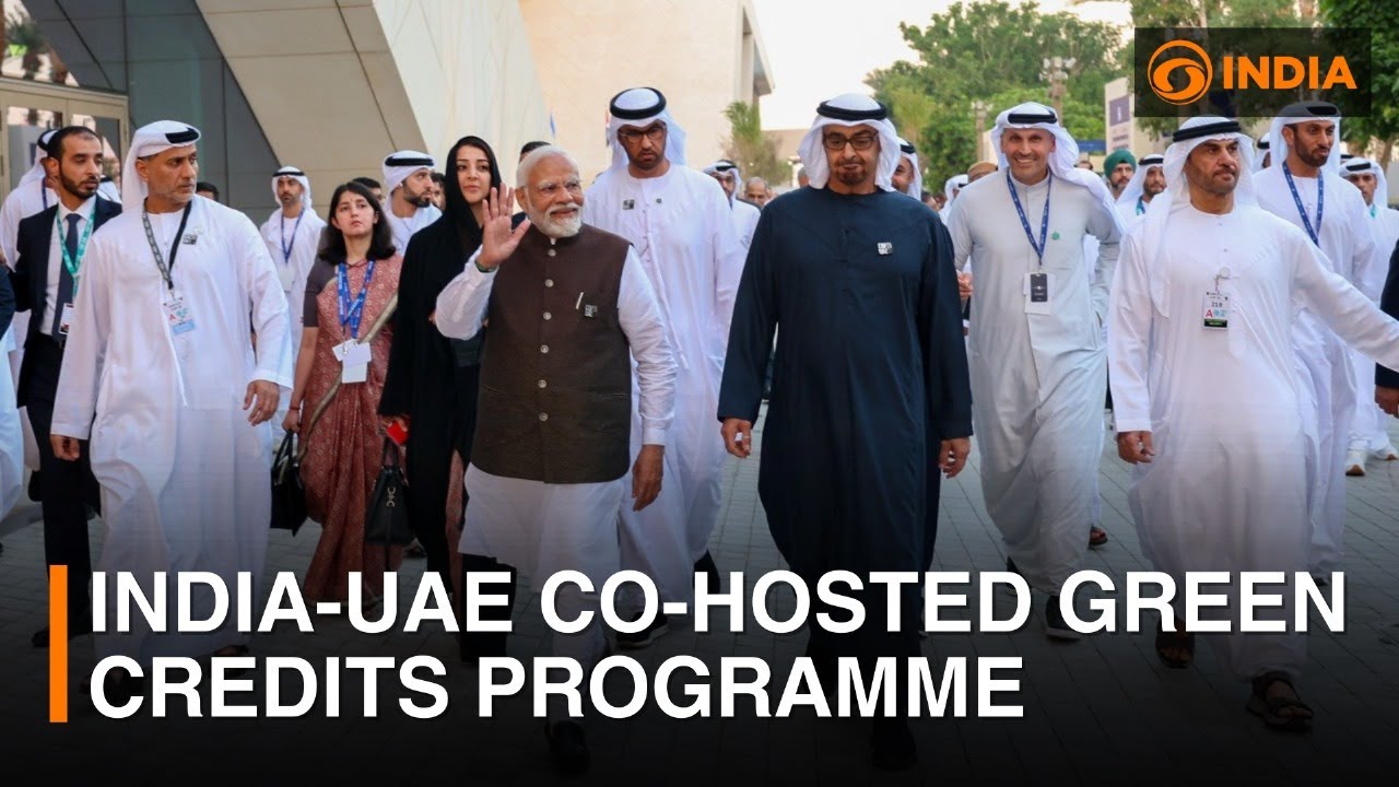 India-UAE co-hosted Green Credits Programme | DD India - YouTube