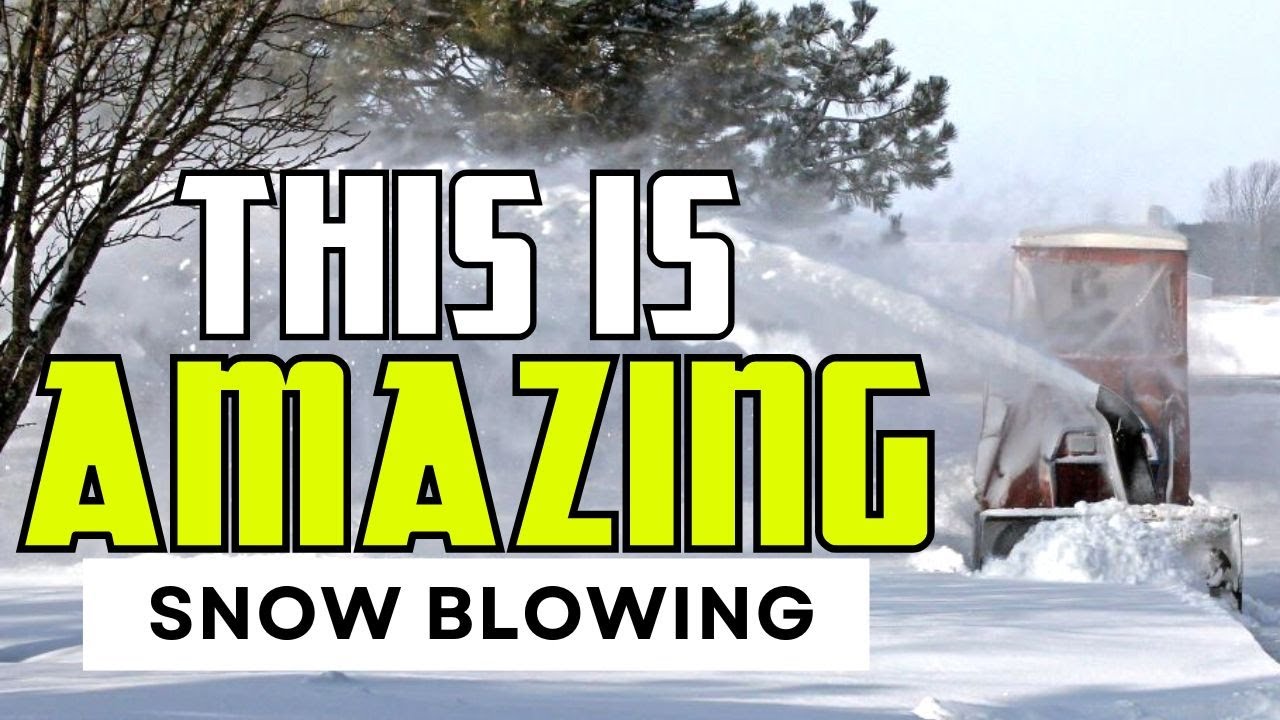 Plowing Snow With Best Nortrac-3pt Snowblower Attachment || Why Best ...