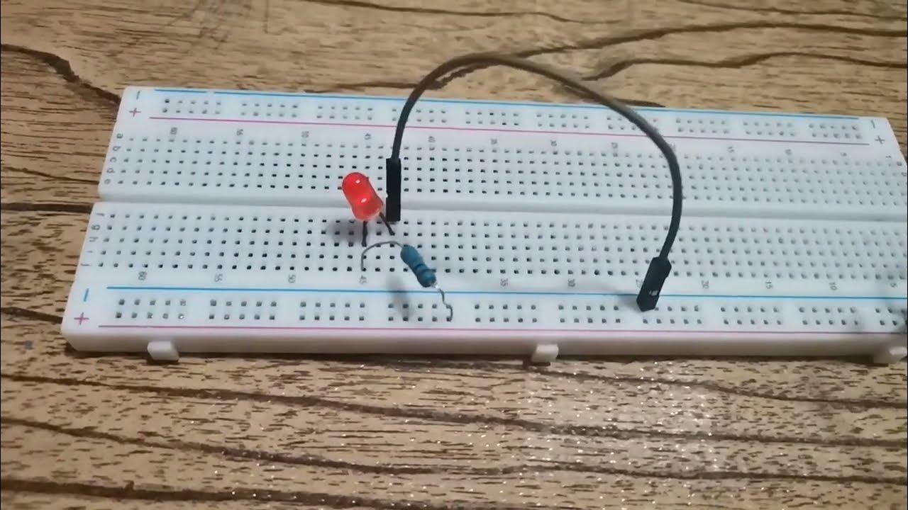 COMO PRENDER MI PRIMER LED EN PROTOBOARD, USANDO ARDUINO - YouTube