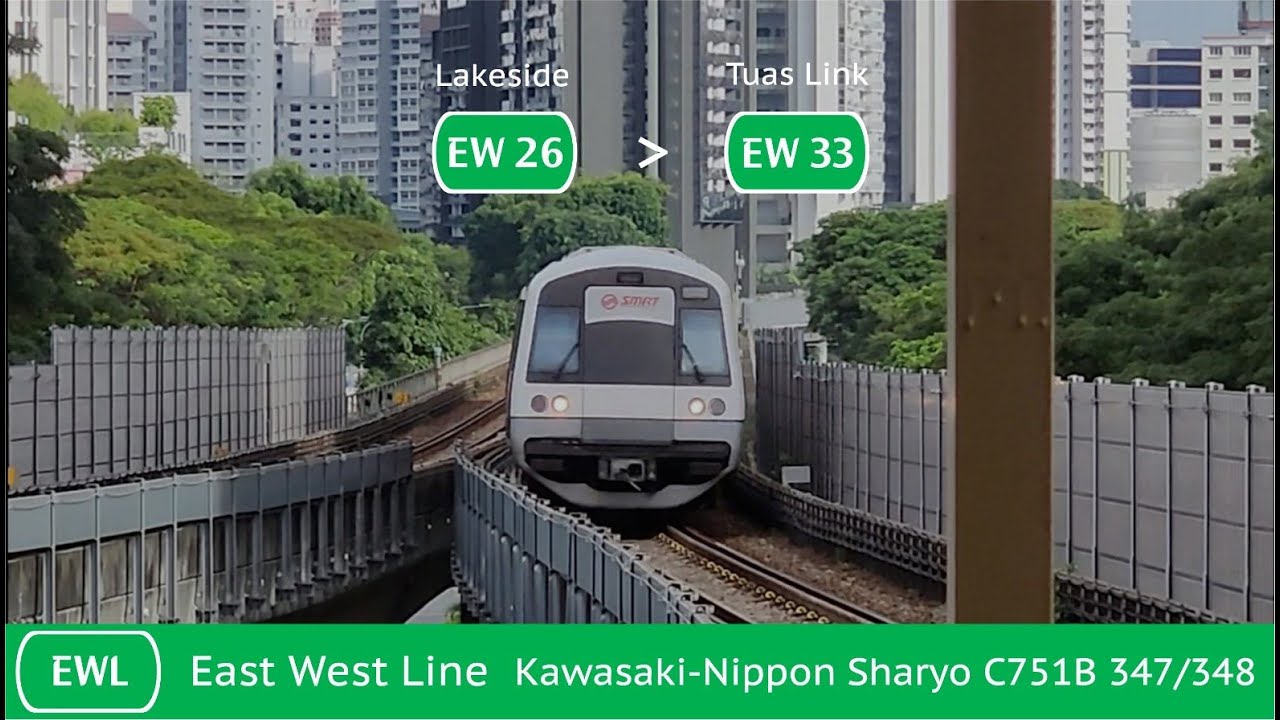 (Flatwheels; Retired) KNS C751B [347/348] [ EW26 Lakeside EW33 Tuas ...