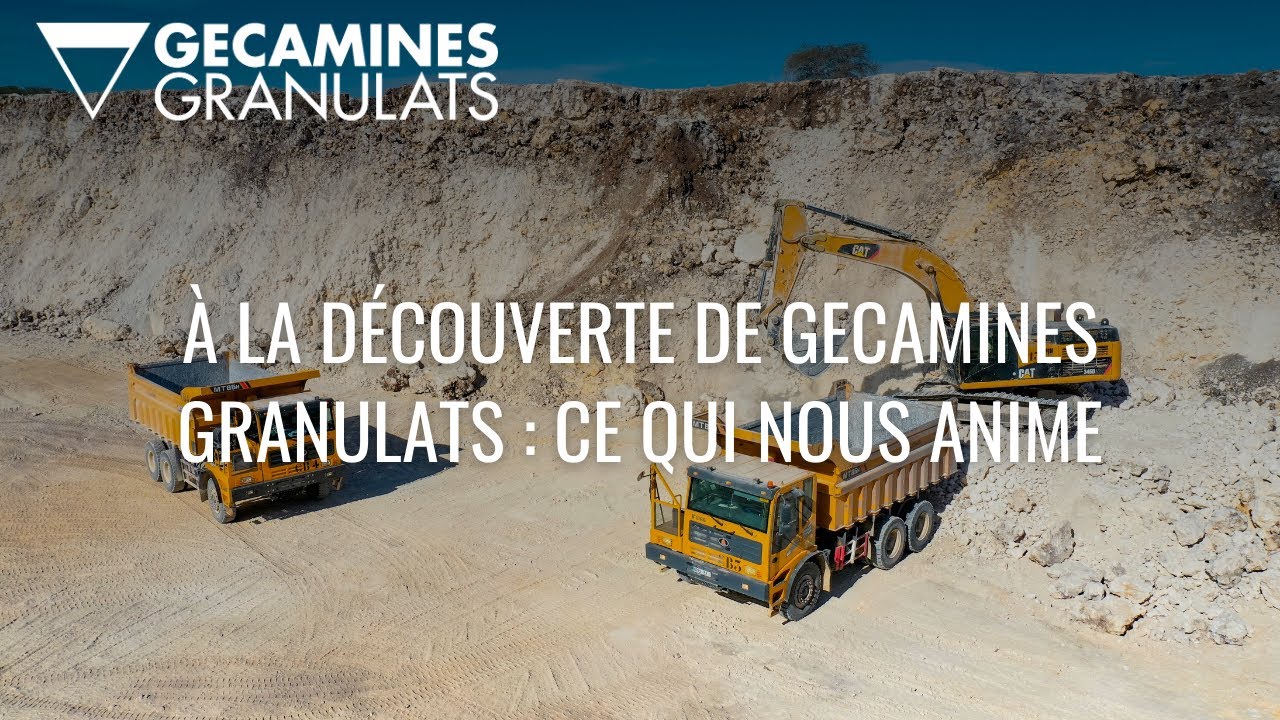 À la découverte de GECAMINES GRANULATS: ce qui nous anime - YouTube