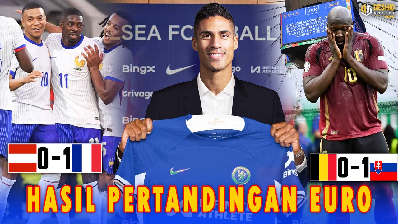 Hasil Euro 2024: Prancis Menang Tipis atas Austria - 2 Gol Lukaku ...