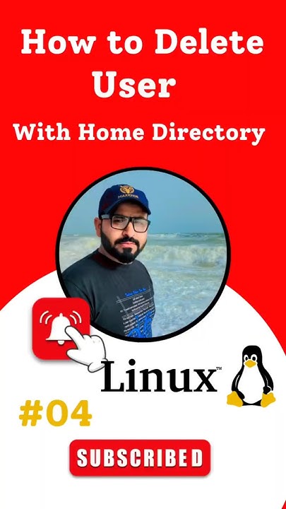 How to Delete User with Home Directory in Linux CentOS - YouTube