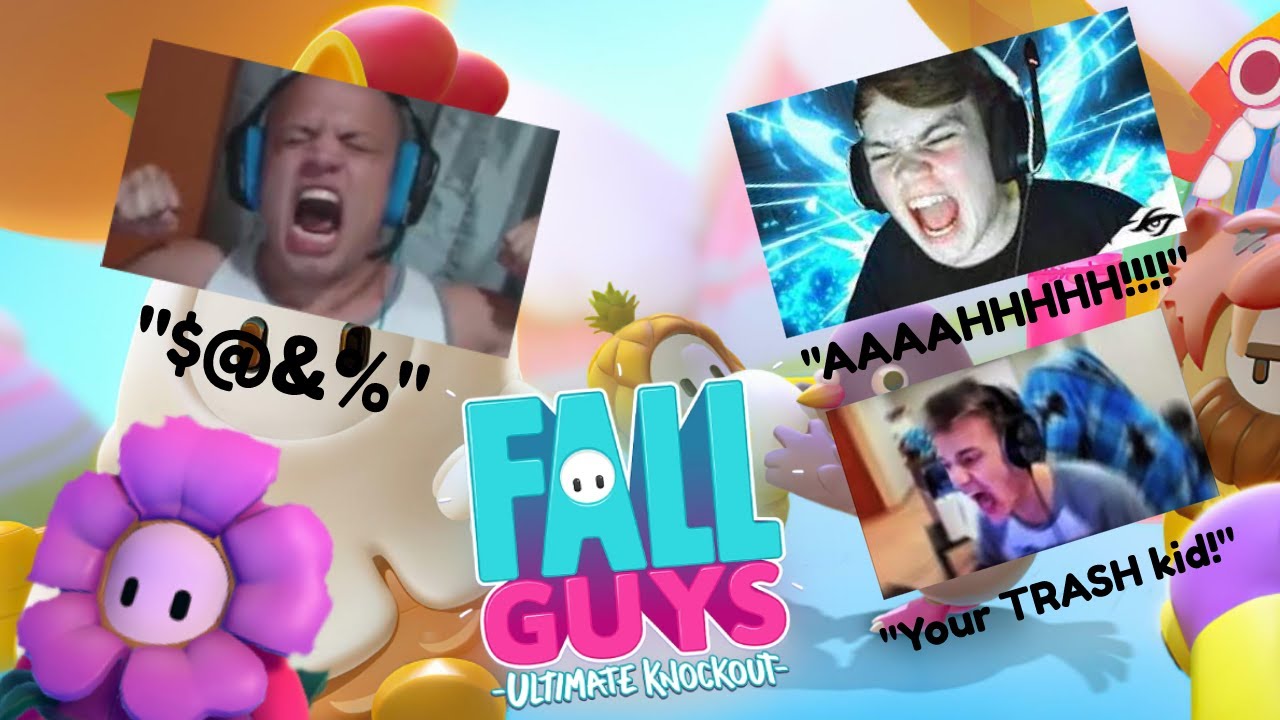 Epic Fall Guys Rage compilation.EXE - YouTube