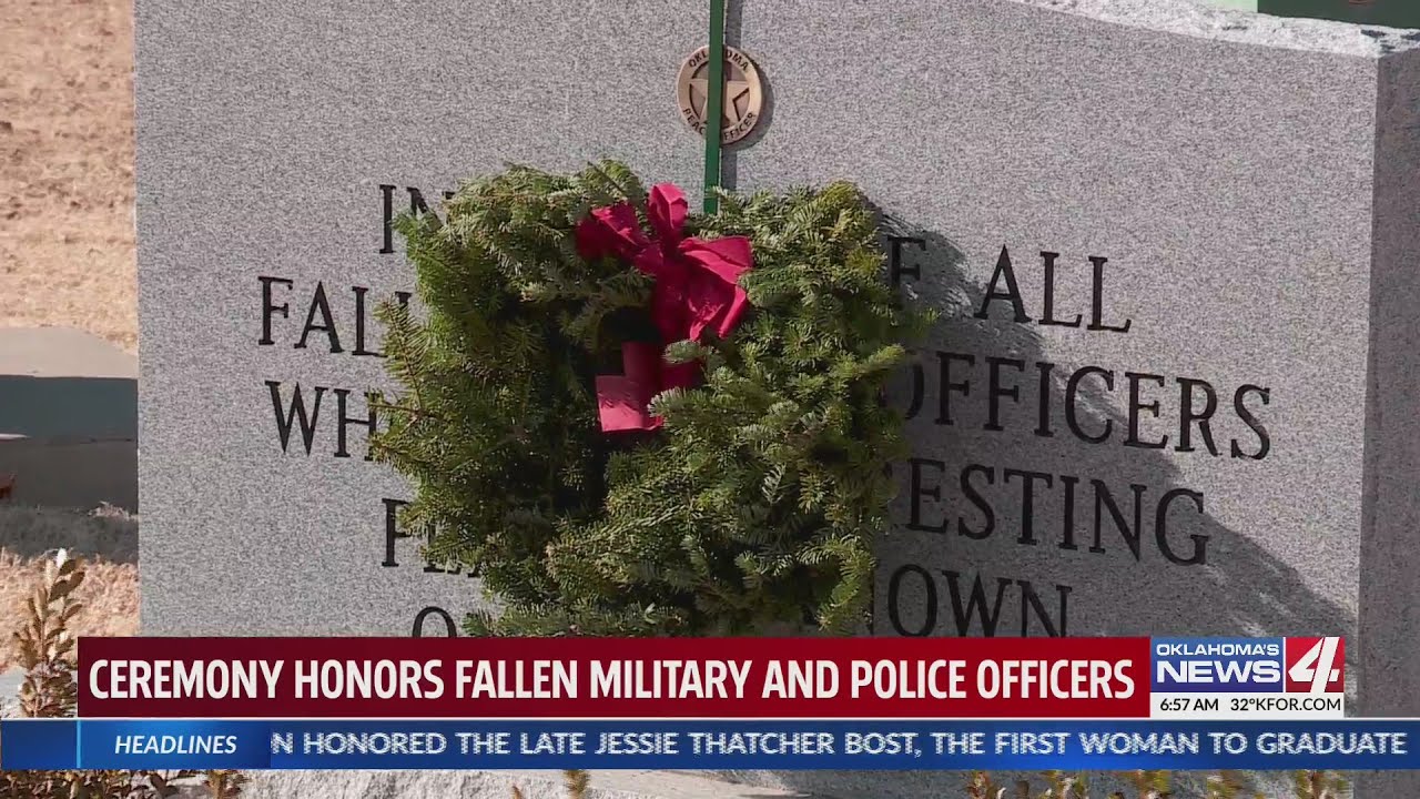 Fallen Soldiers Police Officers Honored During Ceremony Youtube