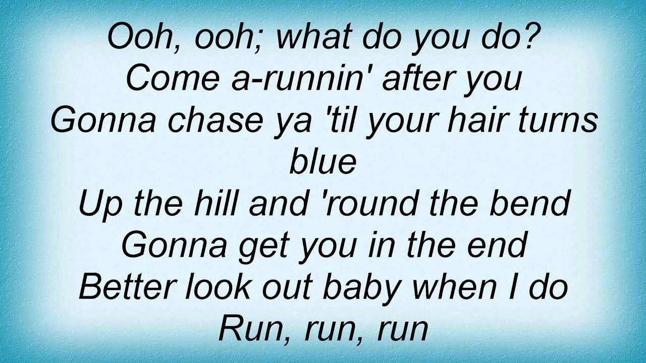 Spiderbait - Run Lyrics - YouTube