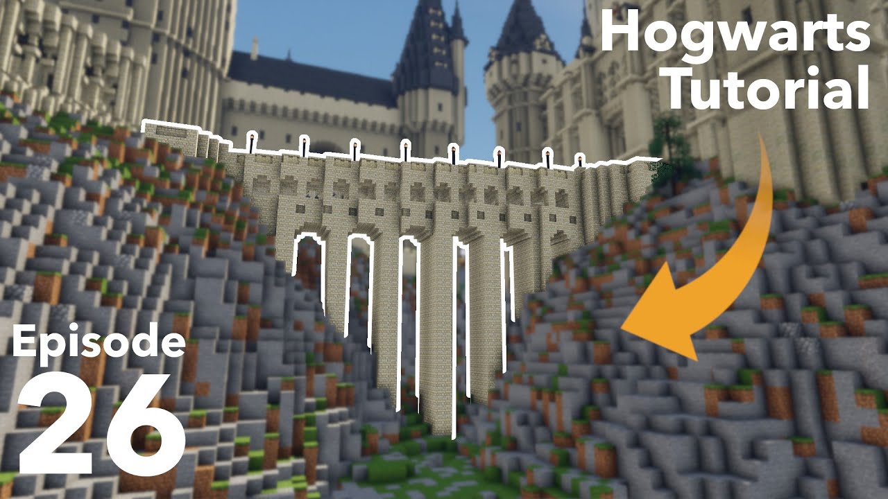 How to build Hogwarts in Minecraft - Episode 26 - The Viaduct - YouTube