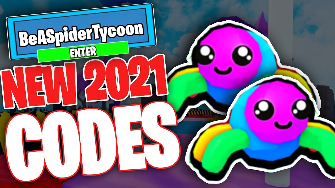 All **NEW* WORKING Be A Spider Tycoon CODES (July 2021) - YouTube